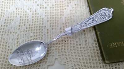 Souvenir Spoons - Sterling Silver Souvenir Spoons George Washington