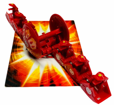 Bakugan Battle Brawler Spin Master Red Pyrus Legionoid Trap Anime TCG ...