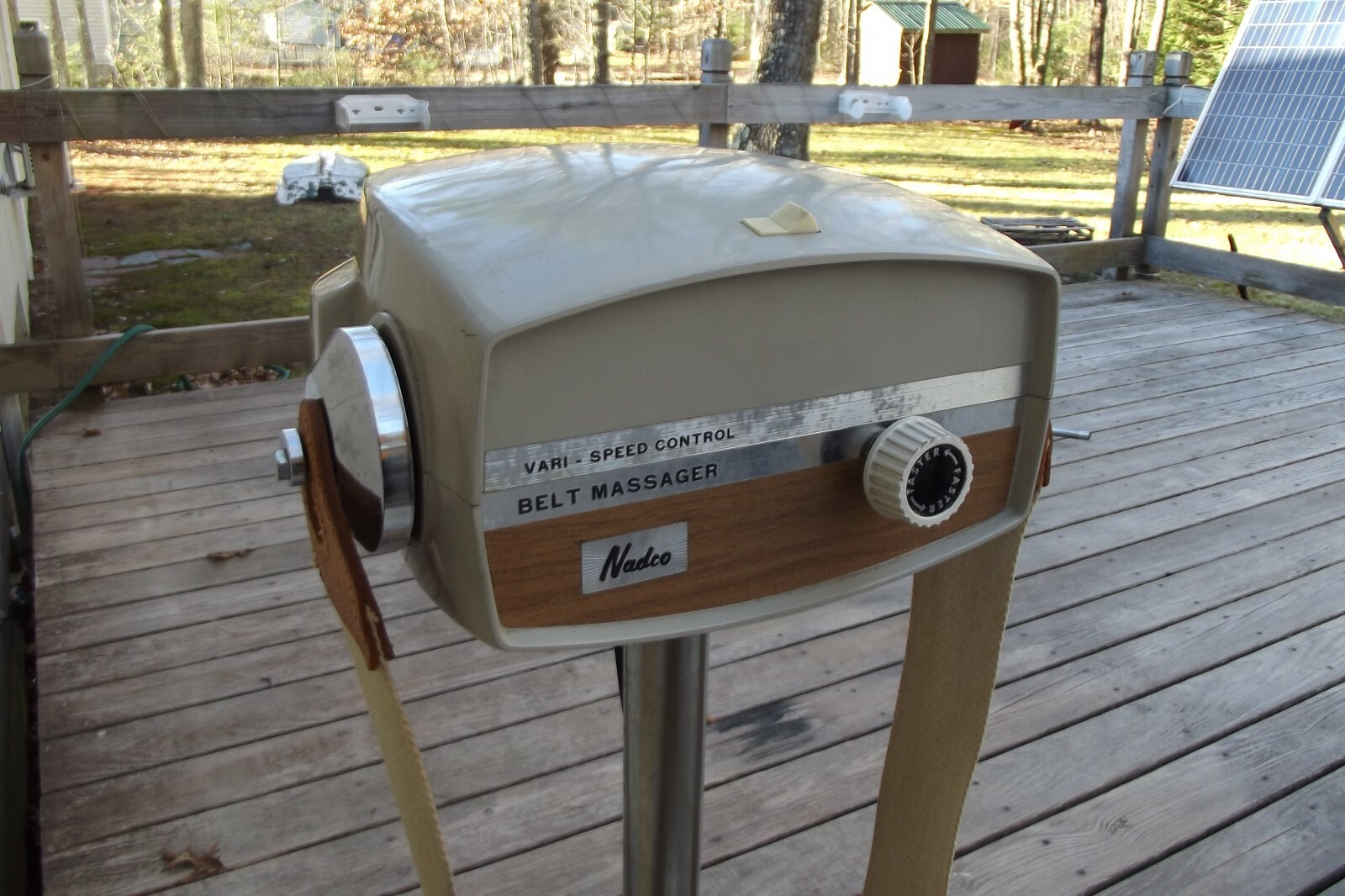Vintage Exercise Belt Vibrating Flab Shaker Machine - Heavy Duty Model ...