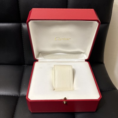 Authentic Large Red Cartier Watch Box, Case, COWA1018 | eBay