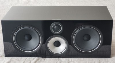 Bowers & Wilkins HTM71 S2 Center Speaker Gloss Black BEAUTIFUL + TESTED ...