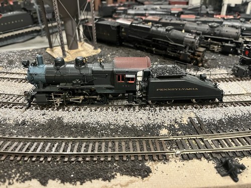 Sunset Brass HO Scale PRR Pennsylvania 0-6-0 B6sb Steam Locomotive DCC ...