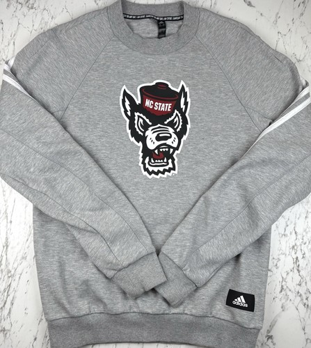 Adidas NC State Wolfpack Crewneck Sweatshirt Womens Small | eBay