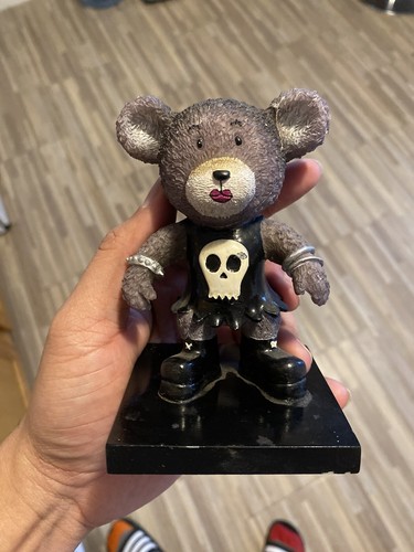 Marylyn Goth Punk Teddy Bear S&M Figurine Rare Vintage Supr*D | eBay