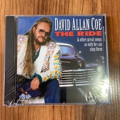 David Allan Coe ‎The Ride New Sealed CD Gusto GT-0255-2 792014025529| eBay