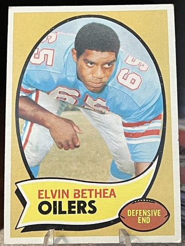 1970 Topps Elvin Bethea Rookie #43 Great Color/Sharp. High Grade | eBay