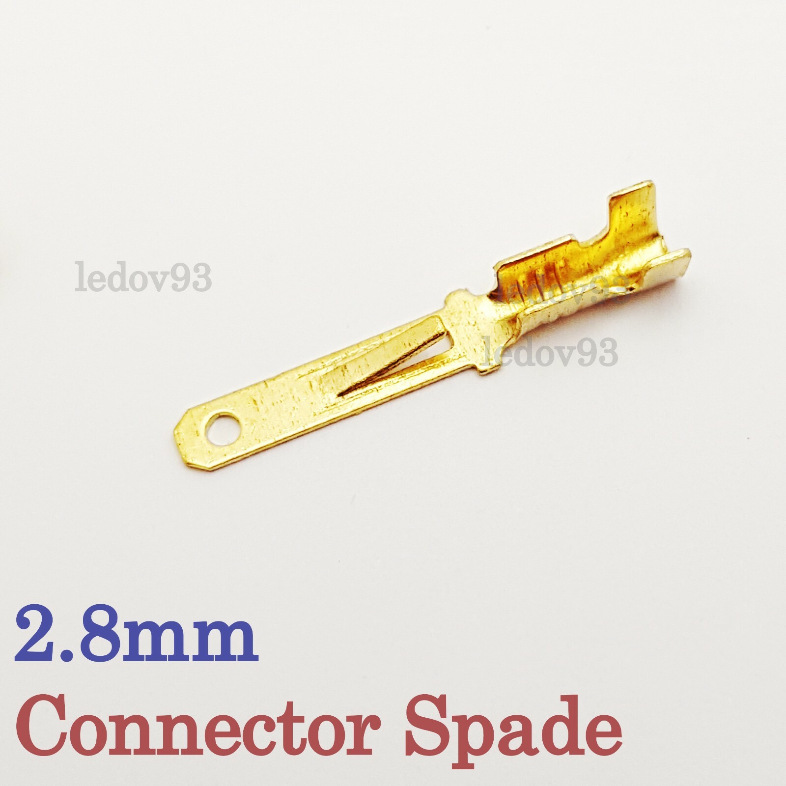 Male and/or Female 6.3mm/2.8mm Spade Connector Wire Plugs Pin Car ...