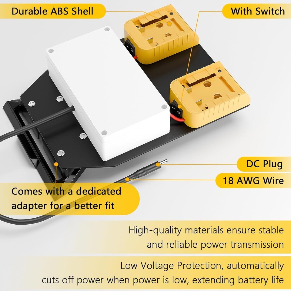 Starlink Mini Battery Adapter for Dewalt Battery, Starlink Mini Battery ...