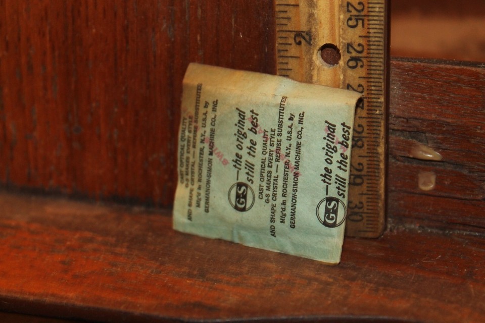 VINTAGE NOS SEALED Germanow-Simon G-S Watch Crystal CT944-10 OMEGA 252 ...