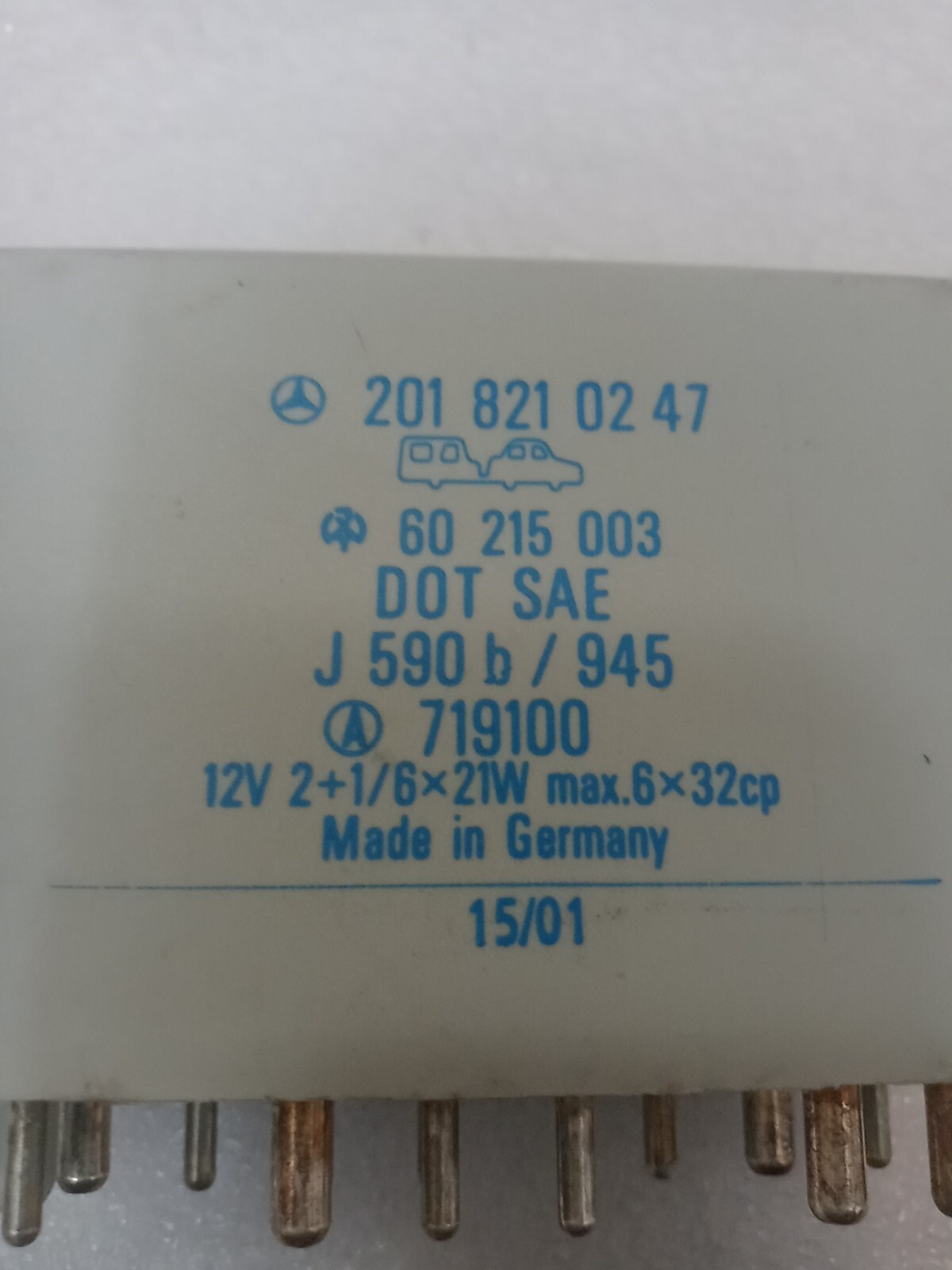 2018210247 Mercedes C E Class Flasher Relay 602015003a - Indicator ...