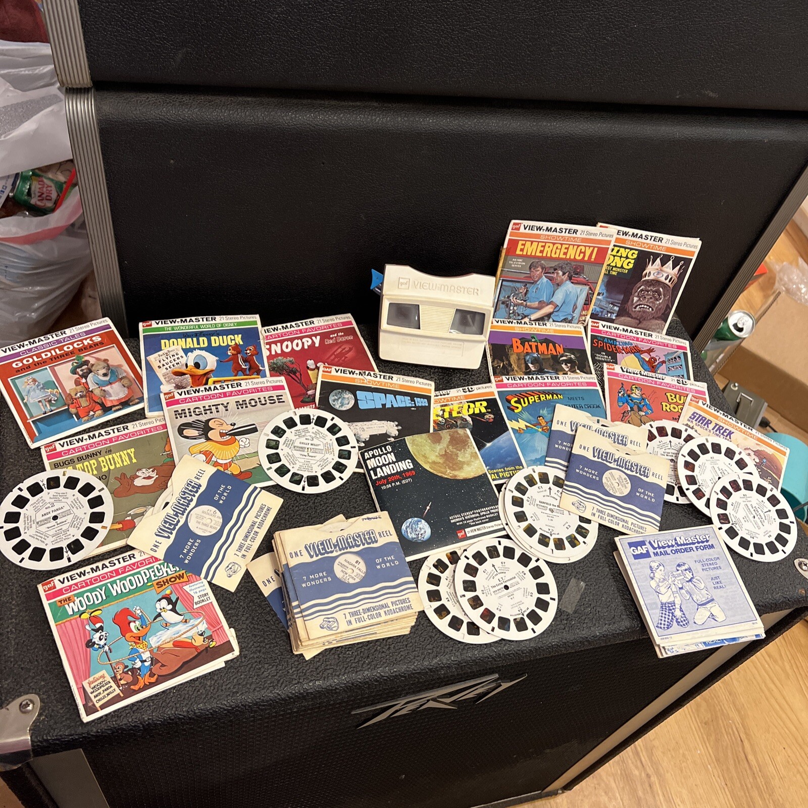 Gaf View-Master Reel Picture Viewer Vintage Lot of 47 Reels With View ...