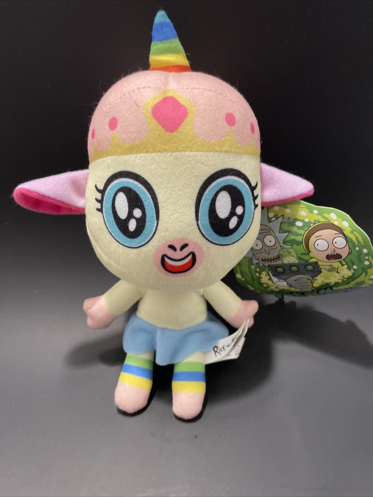 2020 Rick And Morty Tinkles Plushie 9” Unicorn Fun Factory W/tags | eBay