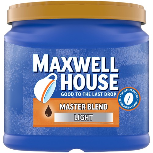 Maxwell House Master Blend Light Roast Ground Coffee, 26.8 Oz Canister Delicious | eBay