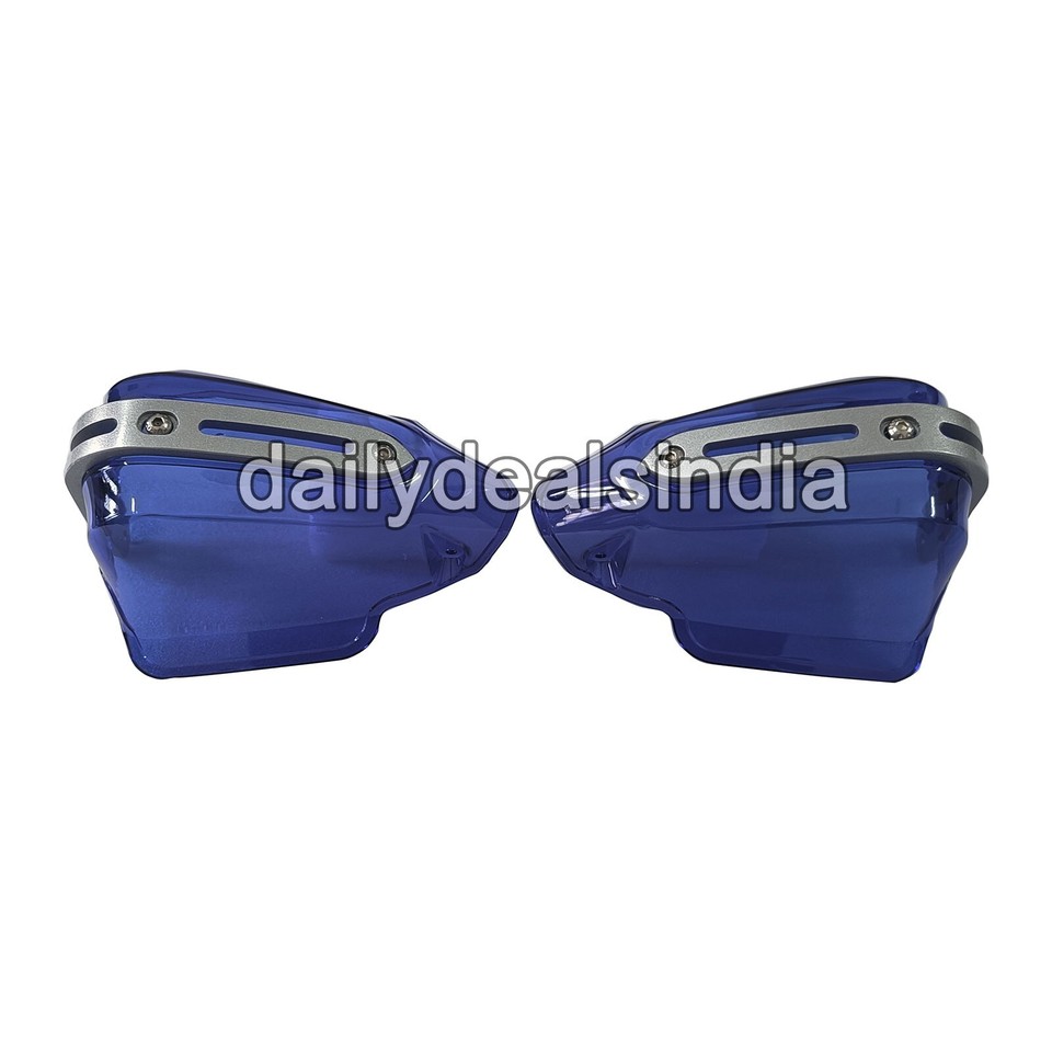 For Royal Enfield Super Meteor, GT & Interceptor 650 Tinted Blue Hand ...