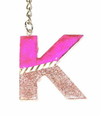 The Letter K In Hot Pink