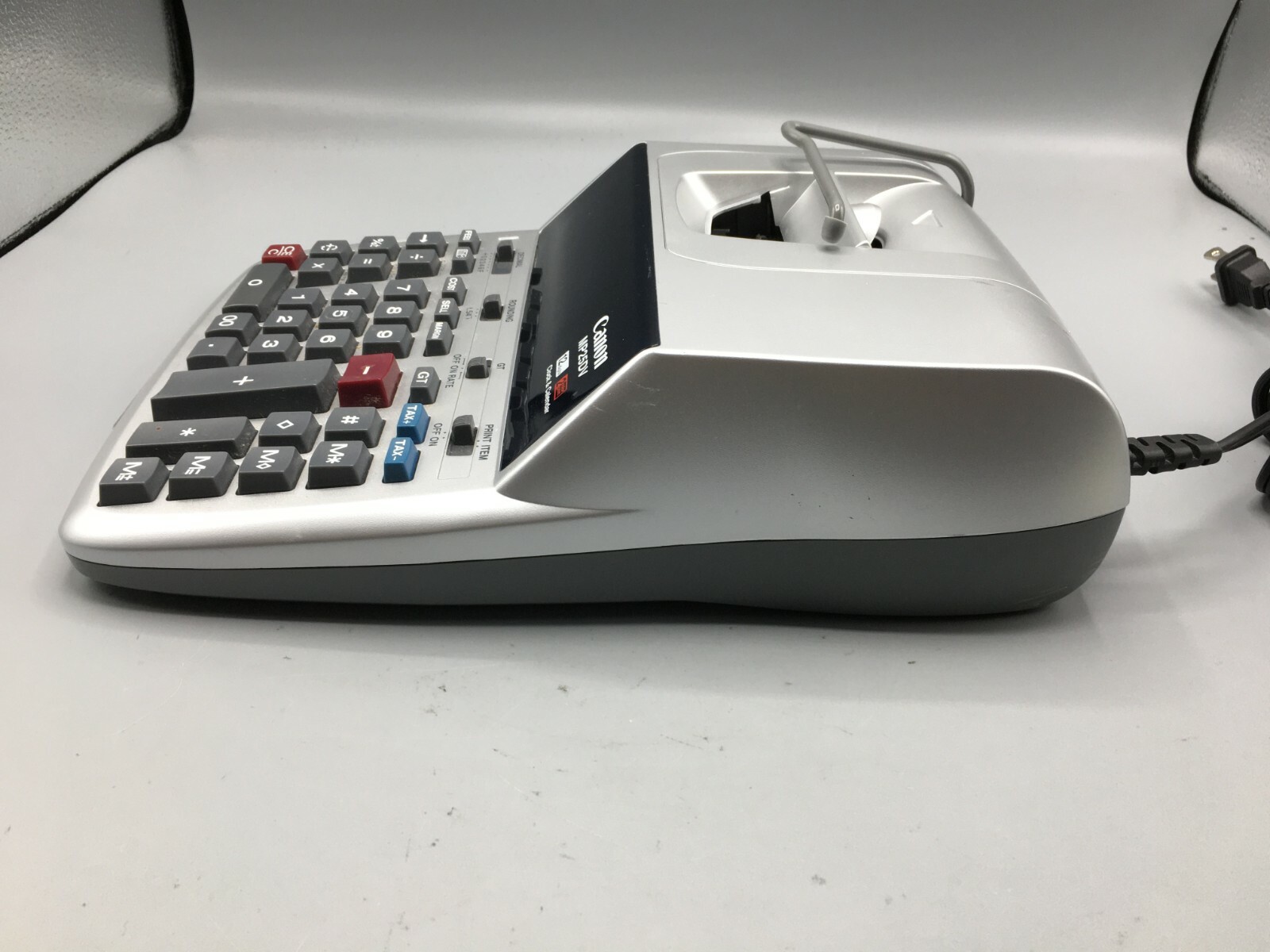 Canon MP25DV Printing Calculator 2 Color Print 12 Digits Clock ...