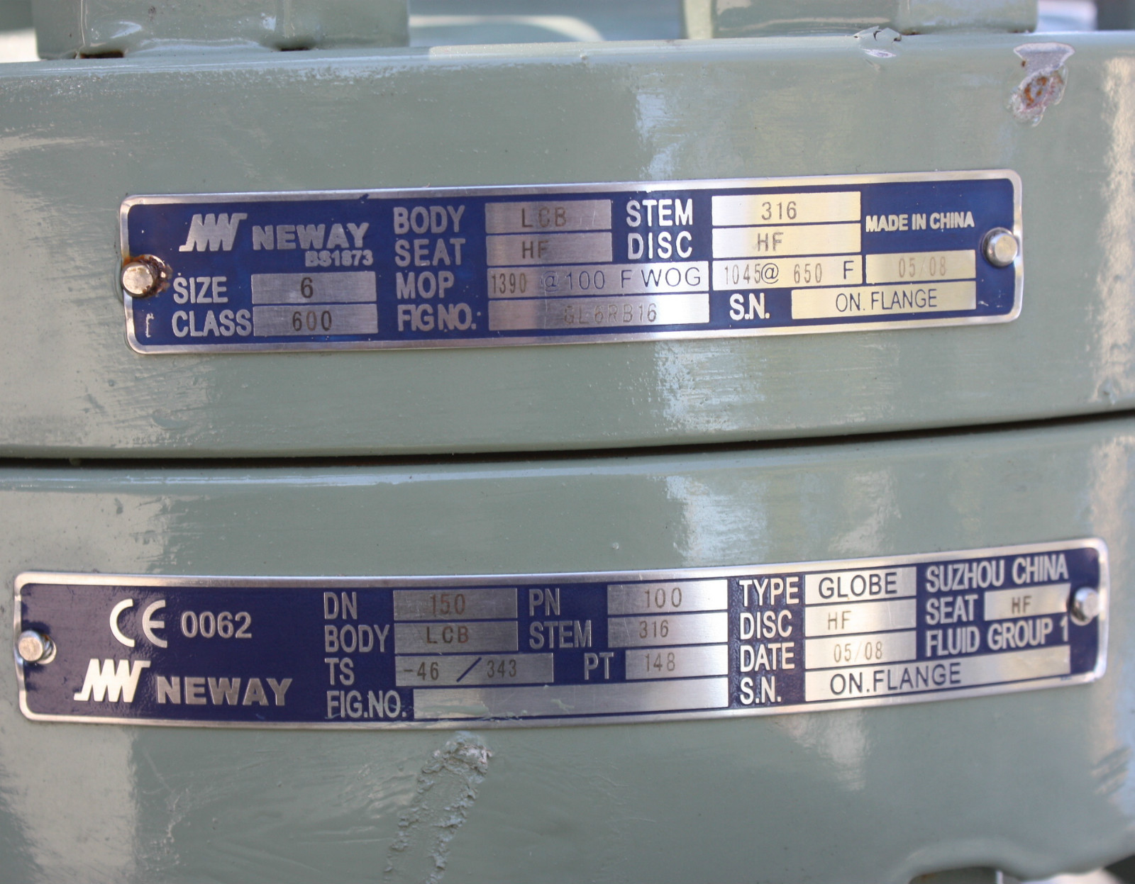 Neway 6" Inch CL 600 Fig GL6RB16 LCB globe valve New | eBay Australia