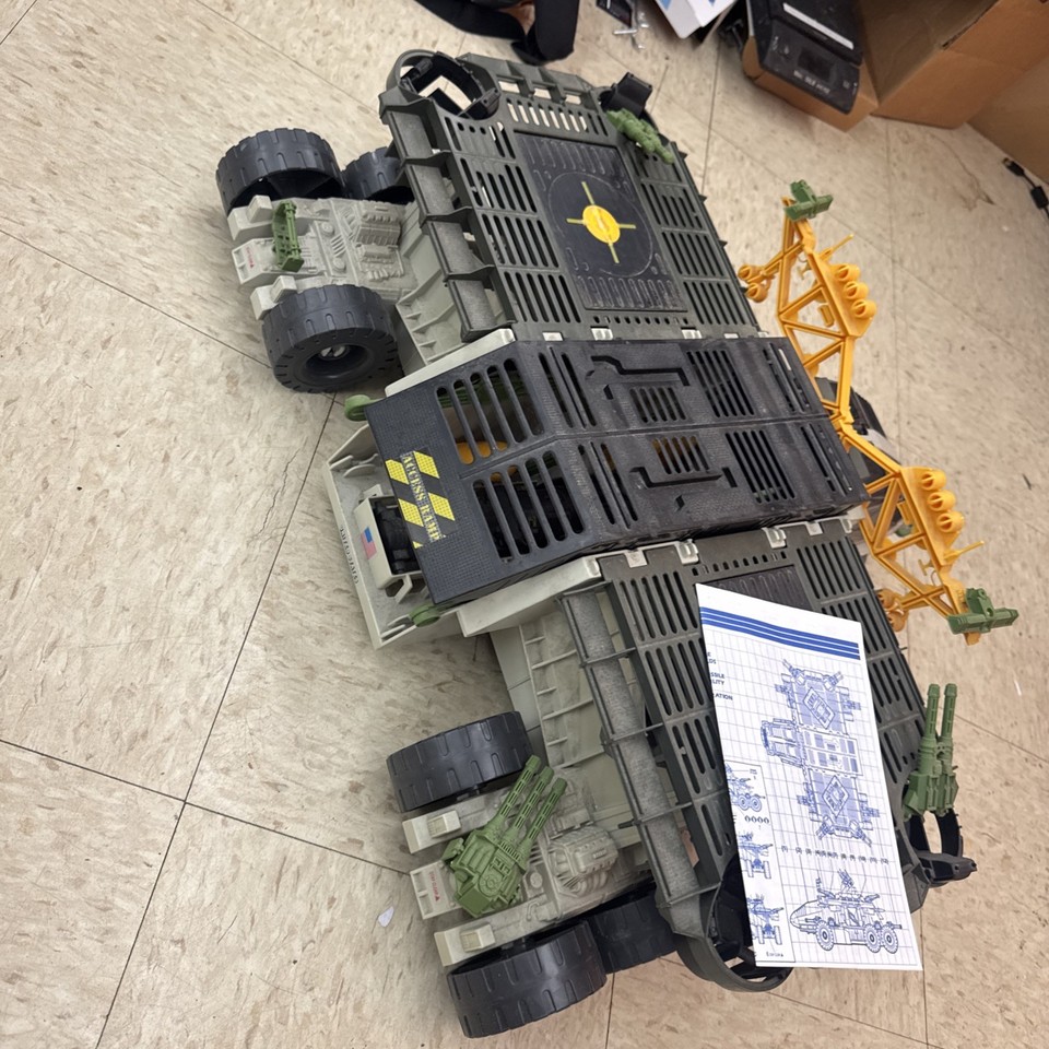 Vintage 1990 GI Joe The General Vehicle Not Complete | eBay