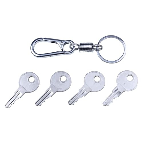 4X RV Keys CH751 for RV Compartments Campers Cabinet Door Hatch Locks ...