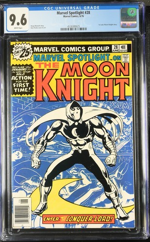 Marvel Spotlight #28 CGC 9.6 • 1st Moon Knight Solo Story • Marvel ...