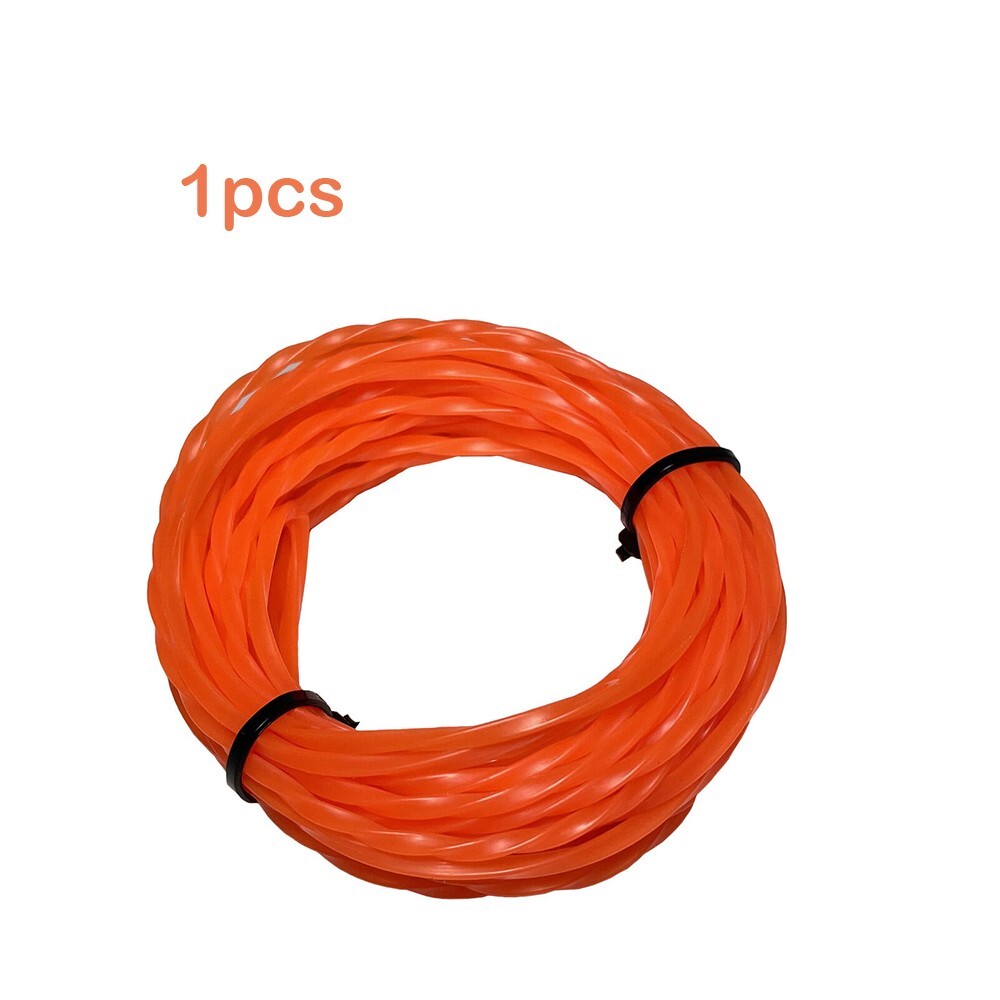 Premium Orange Trimmer Line for Ego Grade 0 095 Brushcutter Cord 1 Pack ...