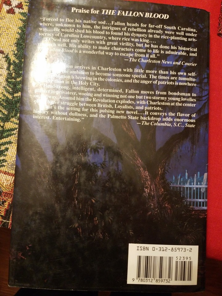 The Fallon Ser.: The Fallon Blood by Reagan O'Neal (1995, Hardcover ...