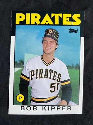 1986 Topps Traded #54T Bob Kipper Pittsburgh Pirates | eBay