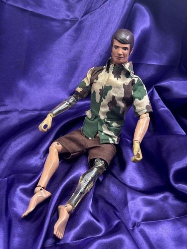 Hasbro Mike Powers Atomic Man GI Joe 12" Action Figure Vintage 1975 w/Clothes | eBay