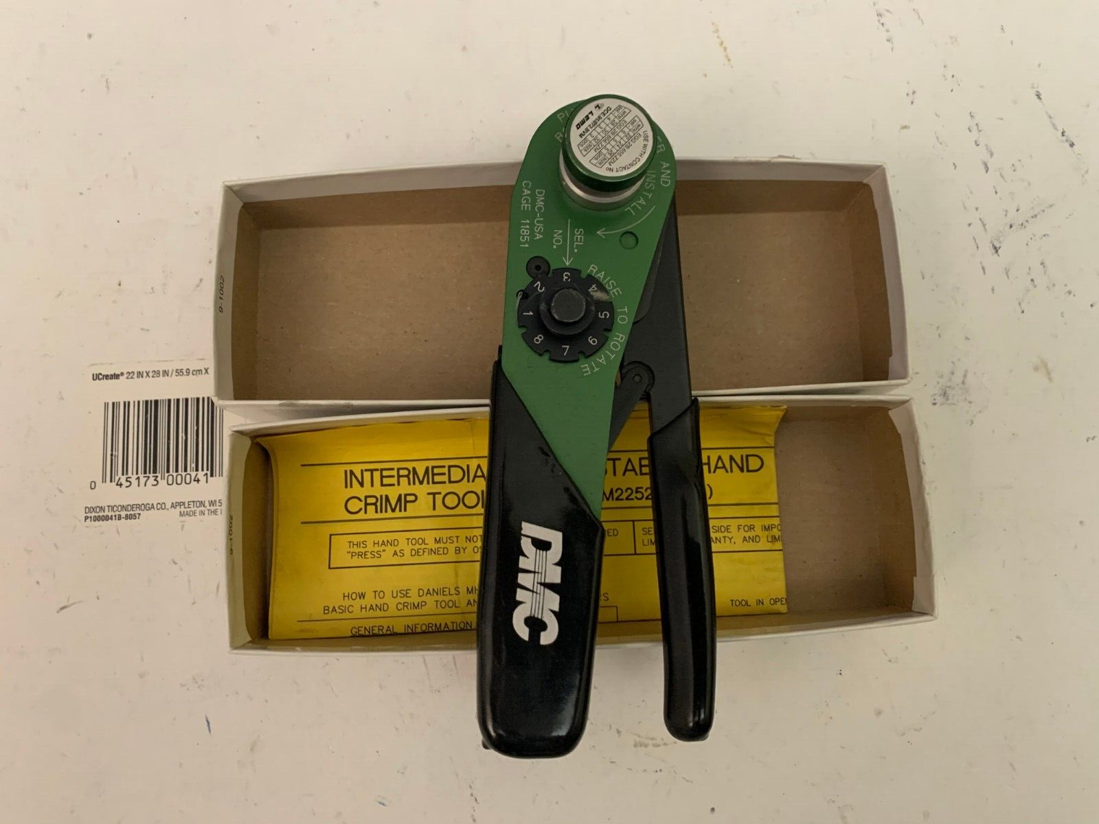 DMC DANIELS MH860 M22520/7-01 Miniature Adjustable Crimp Tool Lemo ...