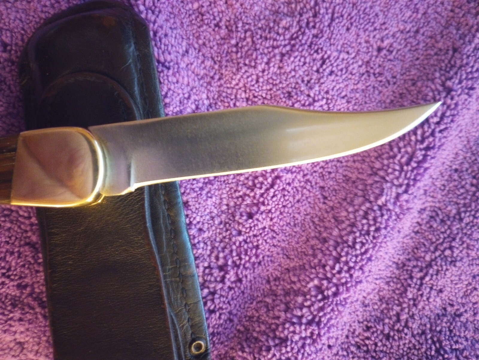 Vintage 1967 Buck 110 Folding Blade Knife 2 Inverted Liner V3V3 w ...