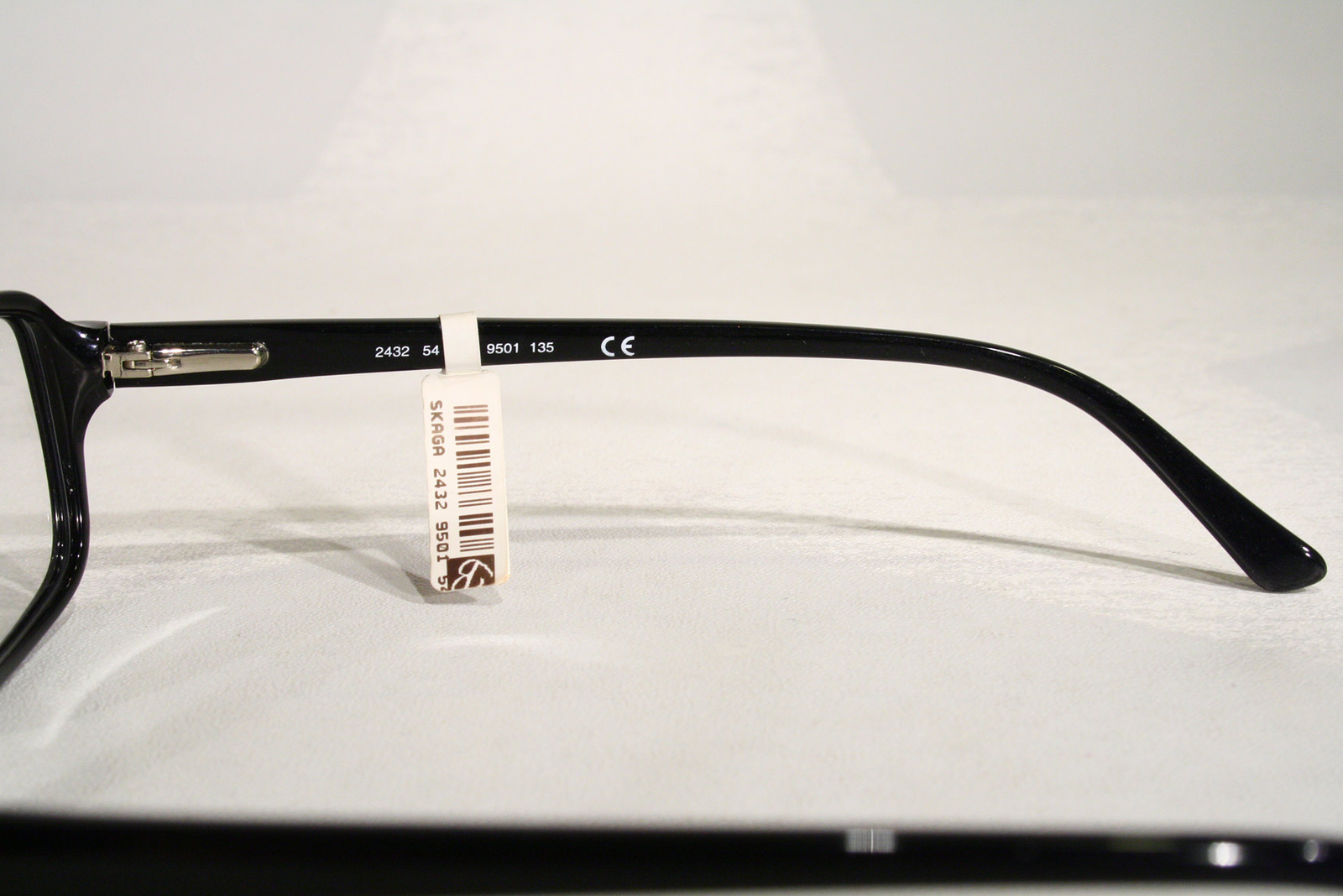 Black Plastic SKAGA Unisex Swedish Design Optical Glasses Frames ...