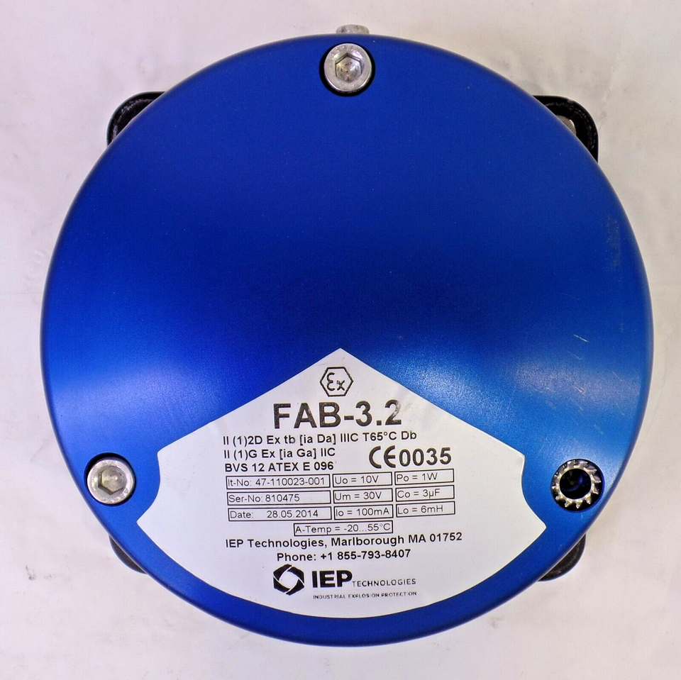 IEP FAB-3.2 Field Connection Box 47-110023-001, For Parts/ Repair | eBay