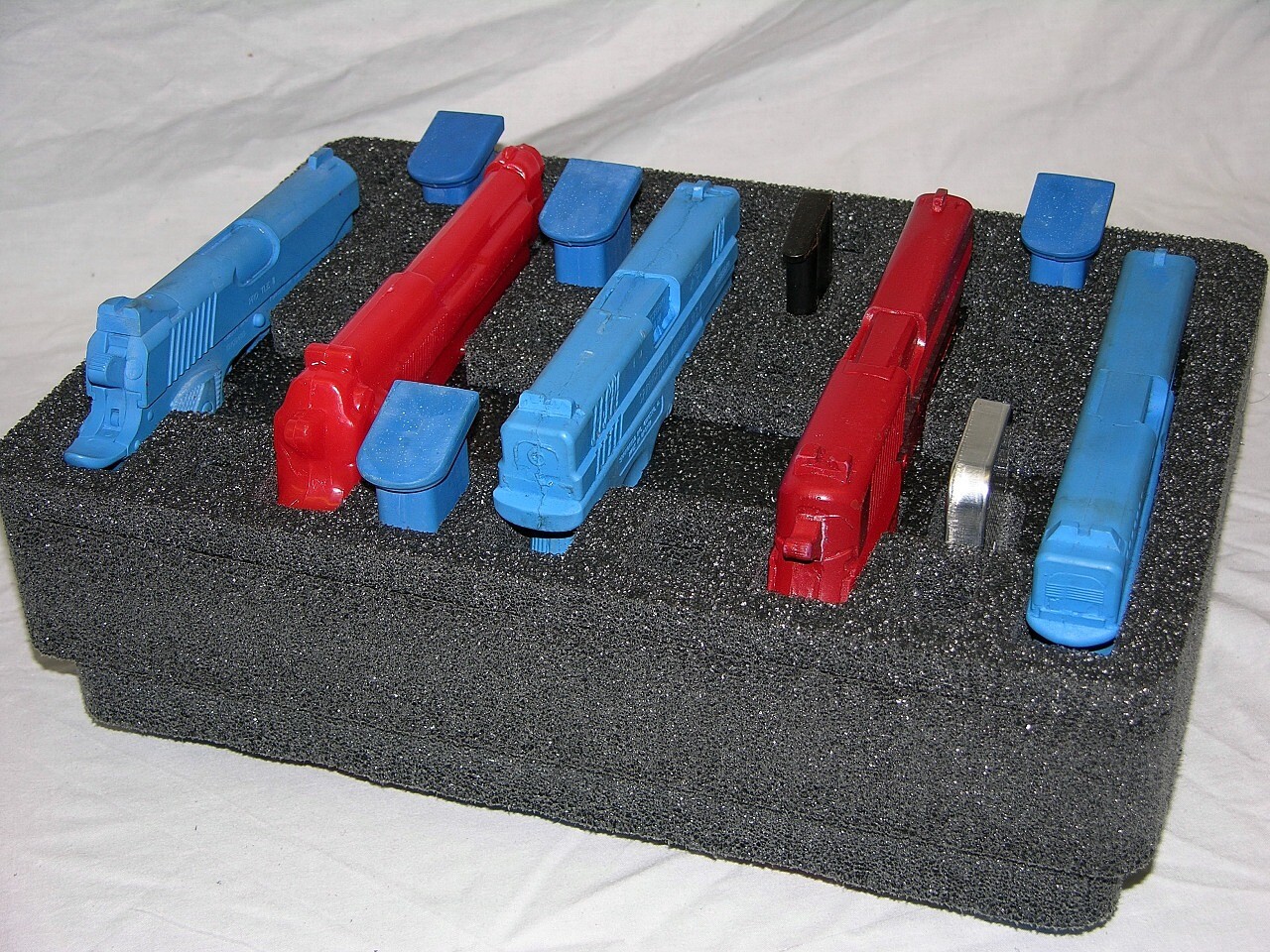 5 pistol handgun gun foam insert kit fits your Harbor Freight Apache ...