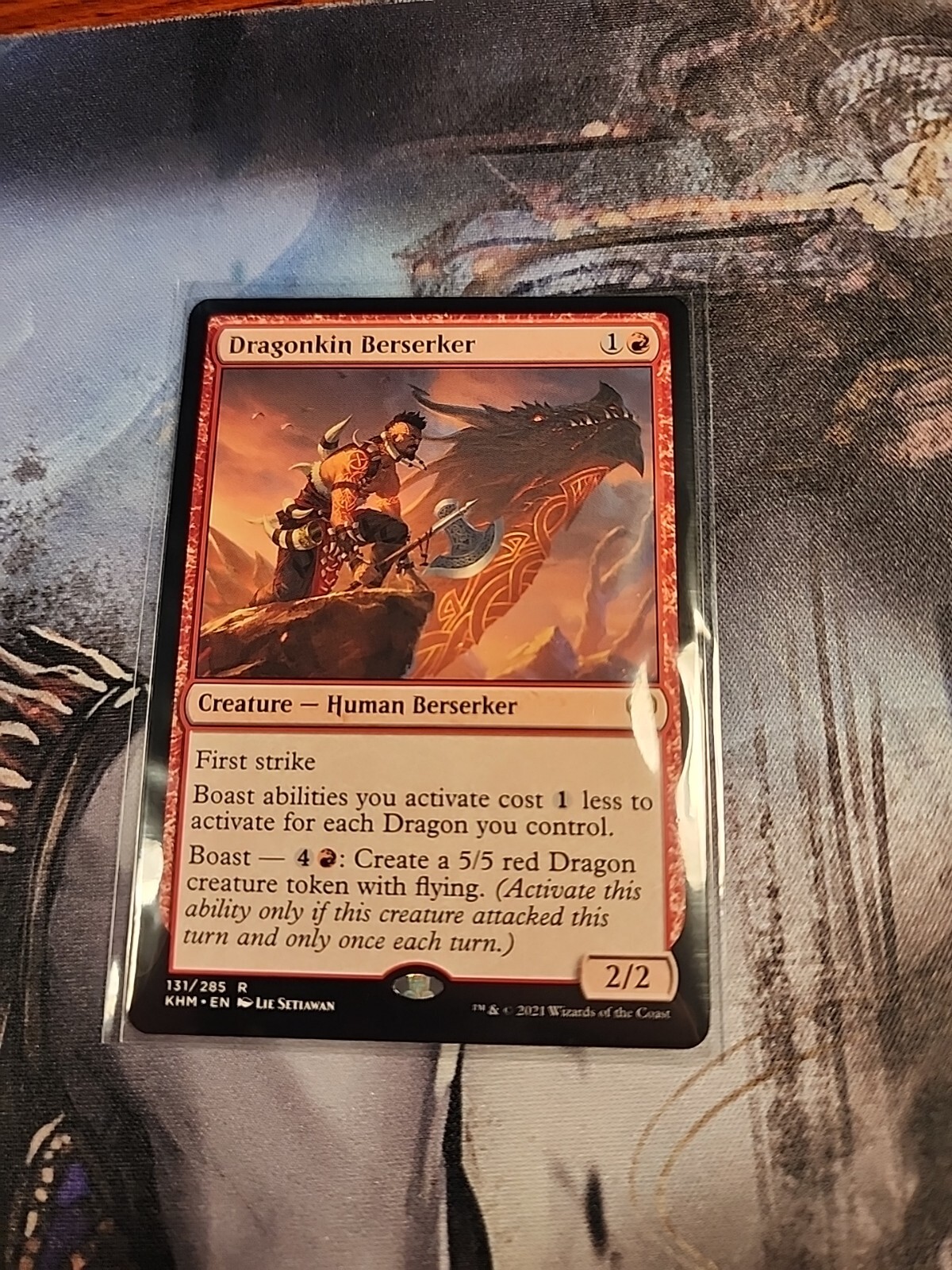 1x nm each DRAGONKIN BERSERKER Magic Cards MTG NM-M Kaldheim RARE | eBay