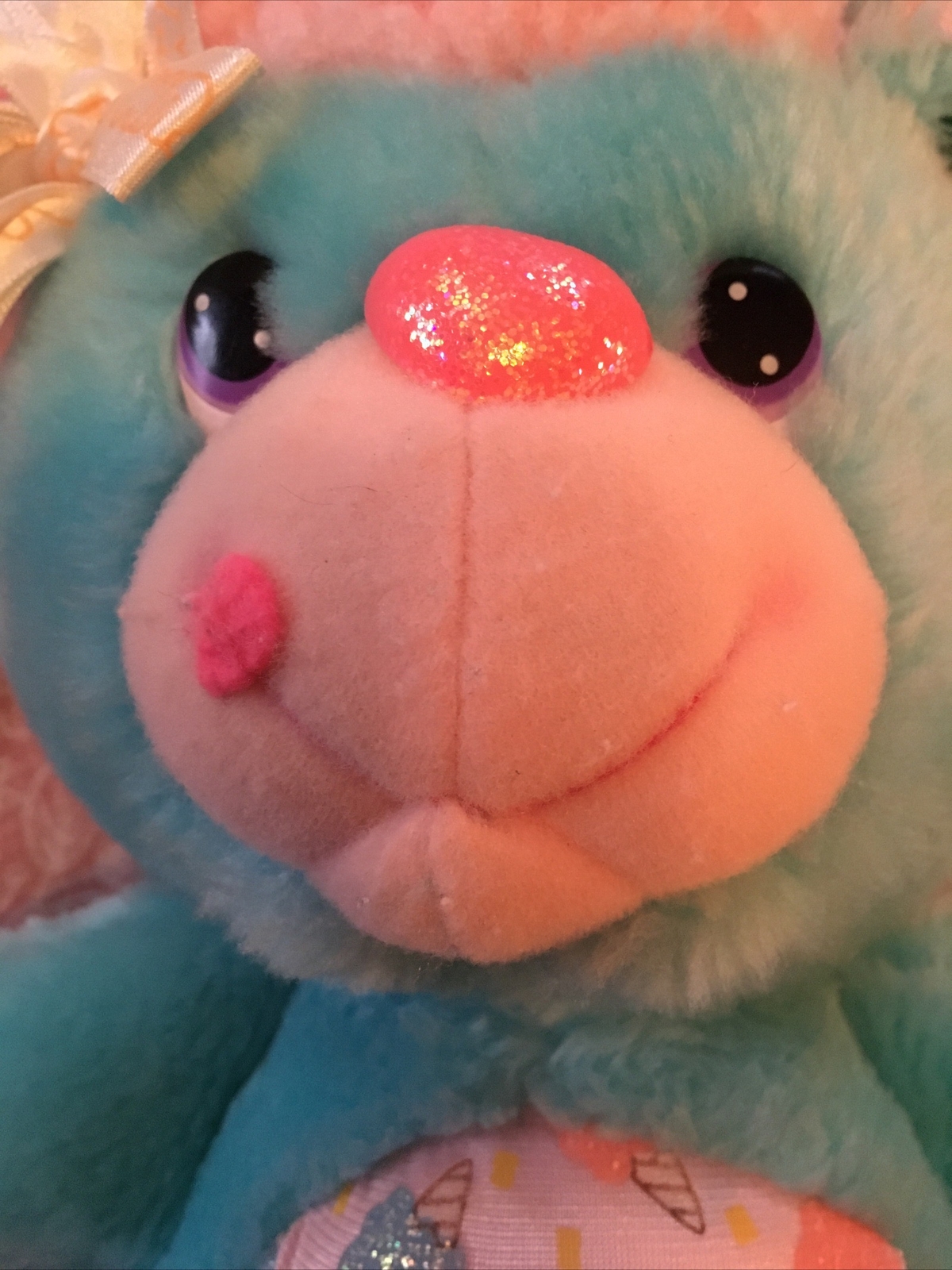 Vintage Kenner Party Yum Yums Cotton Dandy Poodle Dog Blue Plush ...