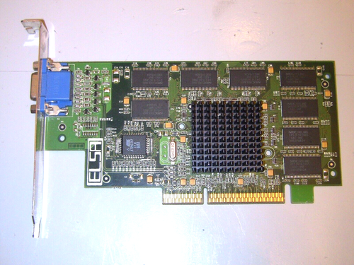 ELSA NVIDIA RIVA TNT 16MB ERAZOR II-A16SD Video Graphics Card , France ...