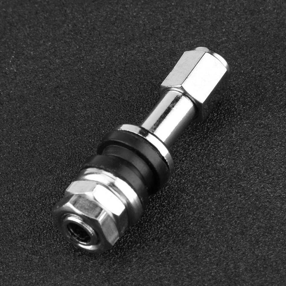 30-100X Stainless Steel Wheel Tire Valve Stems Hight Pressure Bolt in ...