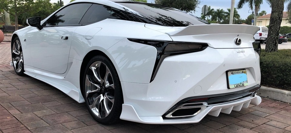 Lexus LC500 2018+ CARBON FIBER Flush Mount Trunk Spoiler Wing Made in ...