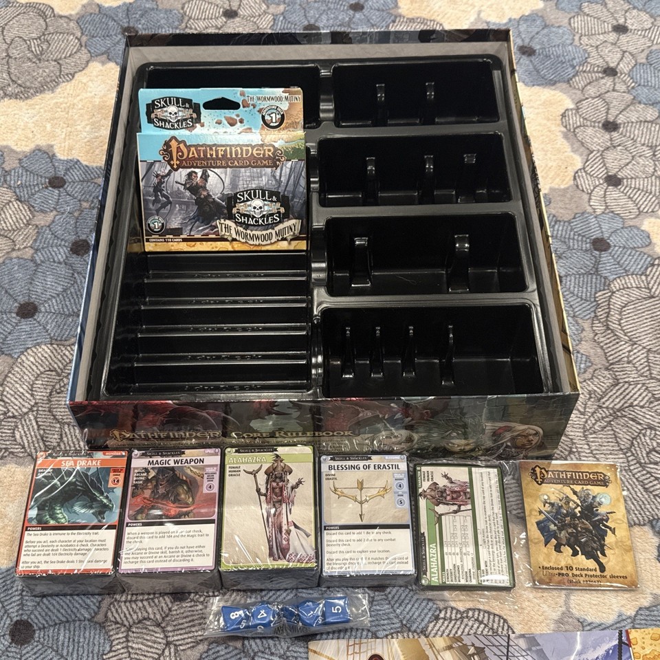 Pathfinder Adventure Card Game Skull & Shackles Base Core Set Wormwood ...