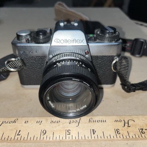Rolleiflex SL35 E 35mm Film Camera W/ Rollie-HFT Planar 1.8/50mm Lens ...