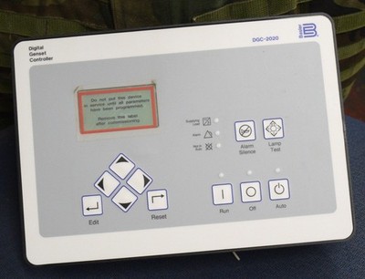 BASLER ELECTRONICS DIGITAL GENSET GENERATOR CONTROL CONTROLLER DGC-2020 ...