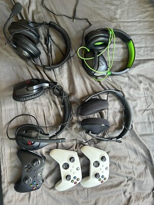 broken xbox one controller and gaming headset lot | eBay