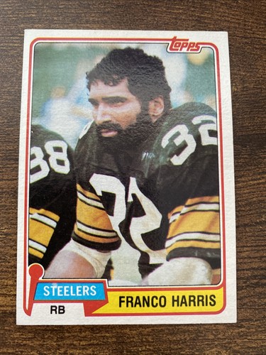1981 Topps Franco Harris Steelers 220 excellent condition | eBay