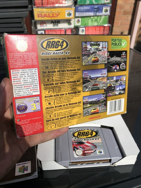 Ridge Racer Rr64 - Nintendo 64 N64 PAL Boxed and Complete for sale ...