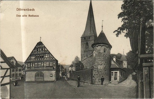 CPA AK DORRENBACH Das Alte Rathaus GERMANY (1161812) | eBay.de