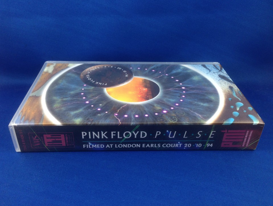 PINK FLOYD: Pulse Earl's Court (ULTRA RARE OUT OF PRINT 1995 PAL VHS ...