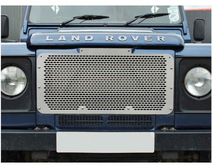 Land Rover Defender Stainless Steel Front Grille in Natural Finish ...
