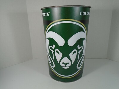 COLORADO STATE RAMS--15" TRASH CAN (LOOK) | eBay