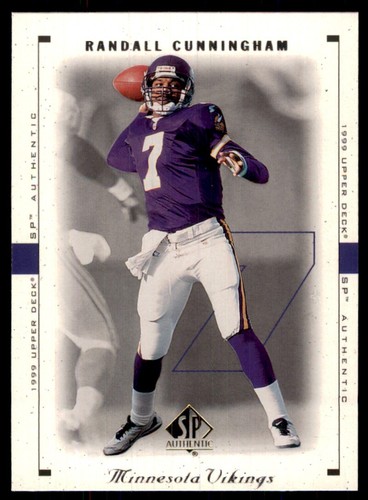 1999 SP AUTHENTIC RANDALL CUNNINGHAM MINNESOTA VIKINGS #46 | eBay