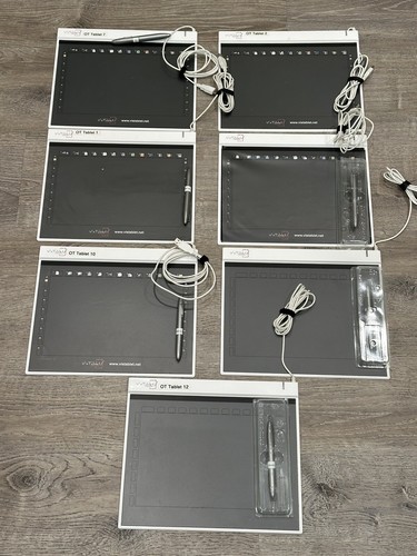 *Lot of 7* Vistablet The Original VT12w Graphic Pen Drawing Writing ...